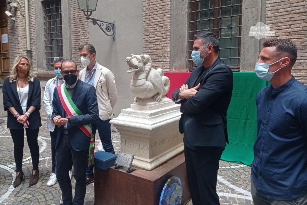 Ternana, premiati i rossoverdi a Palazzo Spada: "Ora vincete il derby ...