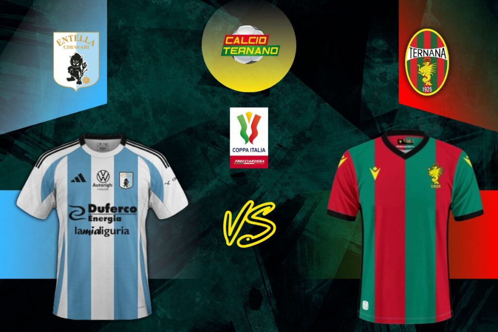 Virtus Entella-Ternana, le FORMAZIONI UFFICIALI della sfida di Coppa ...